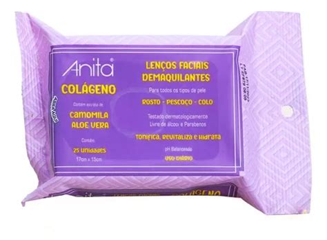 Toallitas Desmaquillantes Facial 25 Unidades Anita MercadoLibre