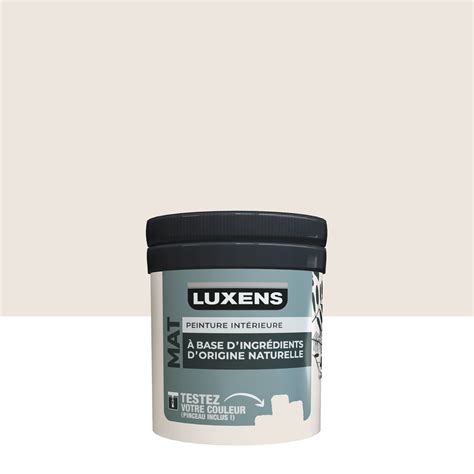 Peinture Mur Boiserie Paper 5 Mat Luxens Biosourcée 75ml Leroy Merlin