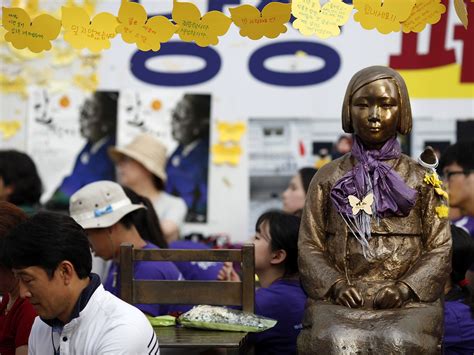Comfort Woman Memorial Statues A Thorn In Japans Side Now Sit On