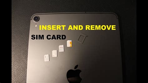 Change Ipad Sim Card