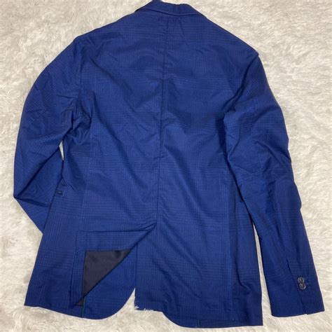 Yahooオークション 希少lサイズ ザラ Zara テーラードジャケット ネ