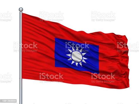 깃대 흰색 절연에 중국의 육군 깃발 0명에 대한 스톡 사진 및 기타 이미지 0명 3차원 형태 공중 Istock