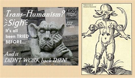 Radical Cartoons Grumpy Gargoyle Speaks