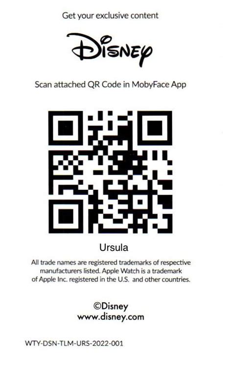 Disney Mobyfox Qr Codes R Mobyfoxqrcode