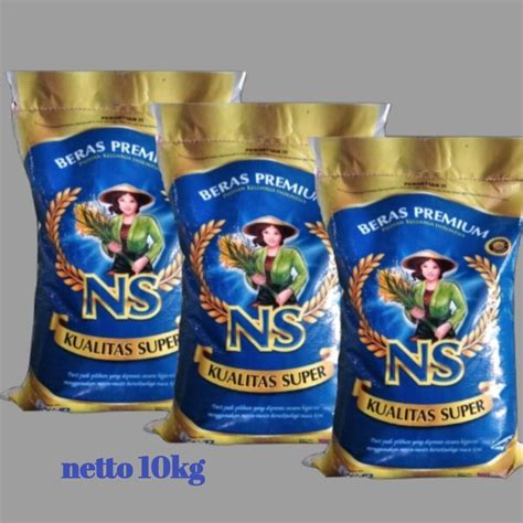 Beras Ns Biru 10kg Lazada Indonesia