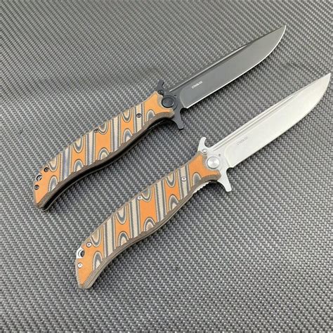 1 Pc Hokc Folding Knife G10 Handle Hunting Knife Field Survival Knife