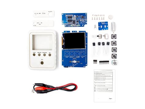 Kit Osciloscópio Digital Slowmoose Diy Com Caixa Azul Wortenpt