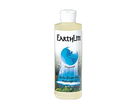 Earthlite Natural Unscented Massage Oil 8 Oz Medex Supply