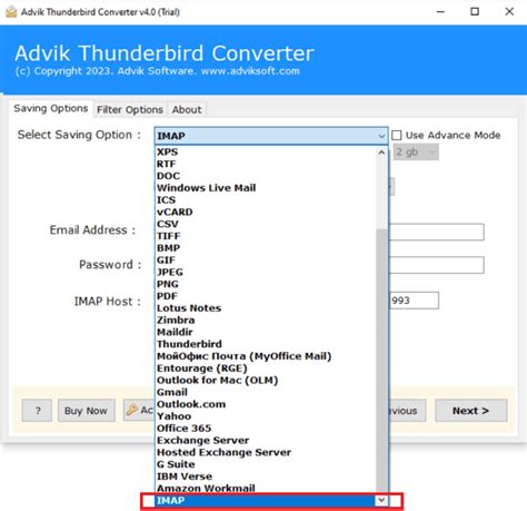 How To Transfer Emails From Thunderbird To Rackspace