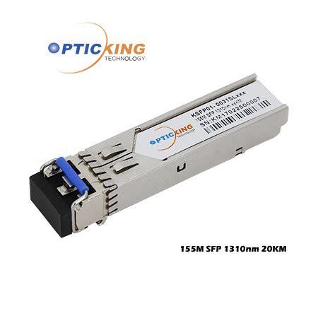 20km 155Mbps SFP LC Duplex 1310nm SFP Optical Transceiver Module