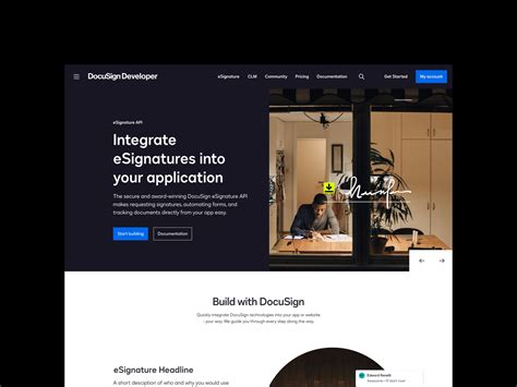Docusign Developer By Notdev On Dribbble