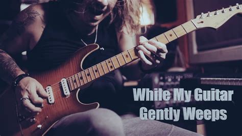Igor Paspalj Improvisation Over While My Guitar Gently Weeps Igor Paspalj