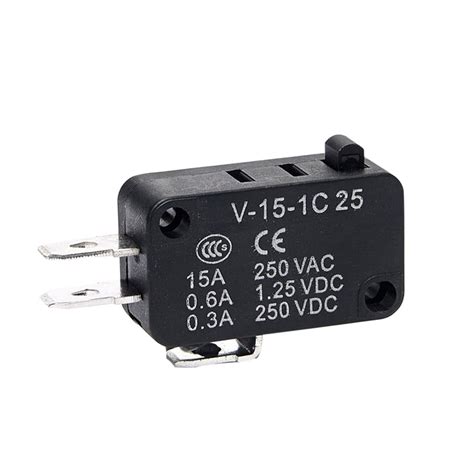 Jp リミットスイッチ マイクロスイッチ リミットトラベルスイッチ 銀接点 モメンタリ セルフリセット V 15 V 151 V 152 V 153 V 154 V