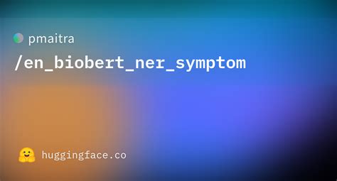 Pmaitraenbiobertnersymptom · Hugging Face