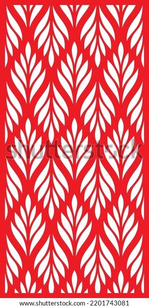 Leaf Design Pattern Cnc Cutting Stock Vector Royalty Free 2201743081 Shutterstock