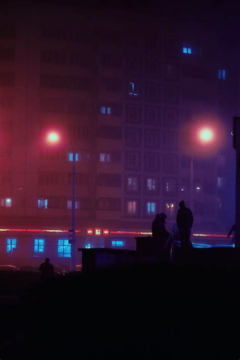가로등 가로등 기둥 거리 거리 사진 거리 생활 건물 건축 걷고 있는 경치 굴복 한 그림자 네온 불빛 대조