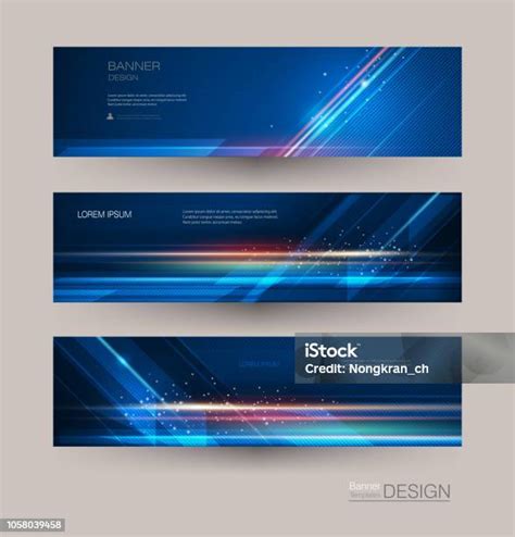 운동 패턴 및 움직임이 흐려지는 현상 속도의 이미지와 설정 배너를 추상화 합니다 웹 배너 템플릿 또는 안내 책자에 대 한 벡터 배경 배경 주제에 대한 스톡 벡터 아트 및