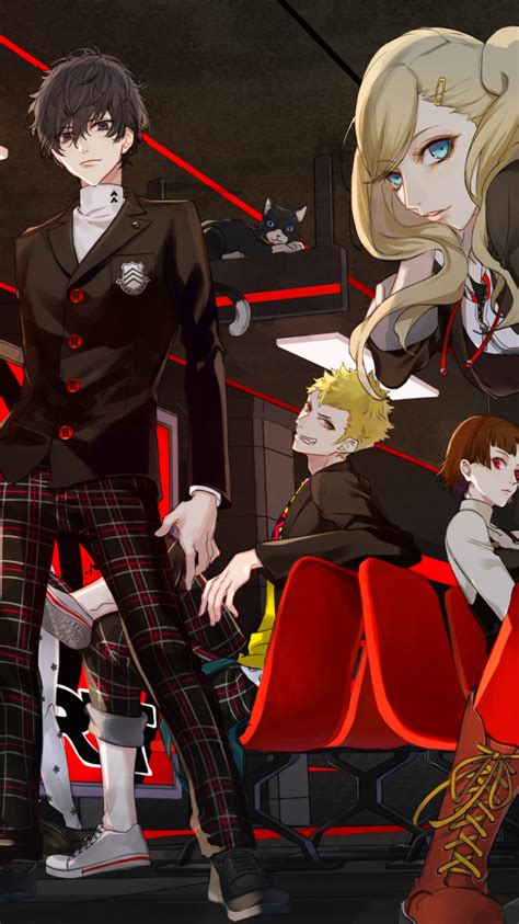 Akira Kurusu Phone Wallpapers Wallpaper Cave