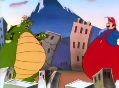 Curio Kujo On Twitter The People Writing The Mario Cartoons Were Just