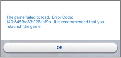 How To Troubleshoot Sims 4 Error Code 140