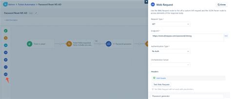 Web Request Node Freshservice Support