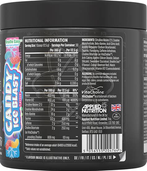 Applied Nutrition Abe Ultimate Pre Workout 375 G Prometeus