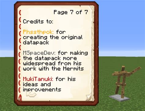 David S Custom Armorstands Datapack Minecraft Data Pack
