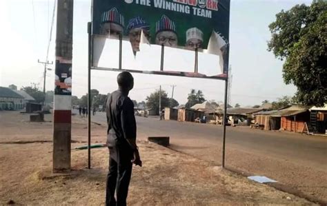 2023 Thugs Destroy Pdp Campaign Billboards Photos
