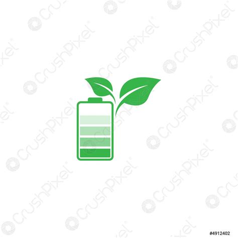 Battery Logo Icon Design Template Vector Stock Vector 4912402