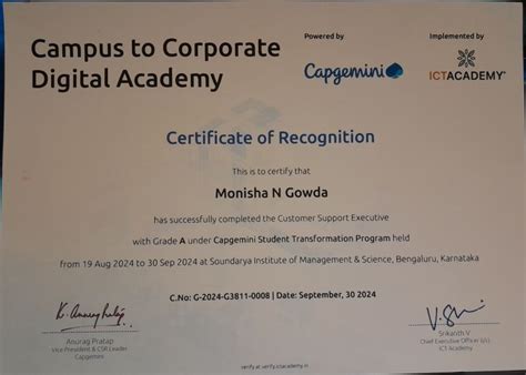 Monisha N Gowda On Linkedin Im Excited To Share That Ive