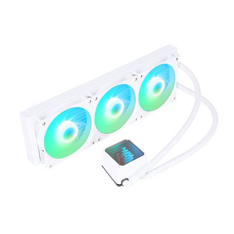 Buy Wholesale China Sama Display Cpu Core Temperature Cpu Cooler Cfm Light Adjustable Aio