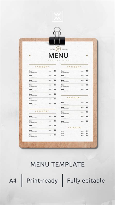 Menu Template Шаблон меню Coffee Menu Design Cafe Menu Design