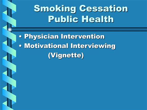 Ppt Smoking Cessation Powerpoint Presentation Free Download Id73605