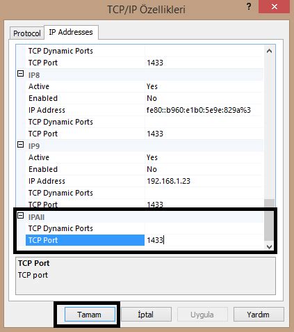 Sql Server Tcp İp Üzerinden Uzaktan Erişim Açma Sql Server Tüm Sürümler Ebubekir Bastama