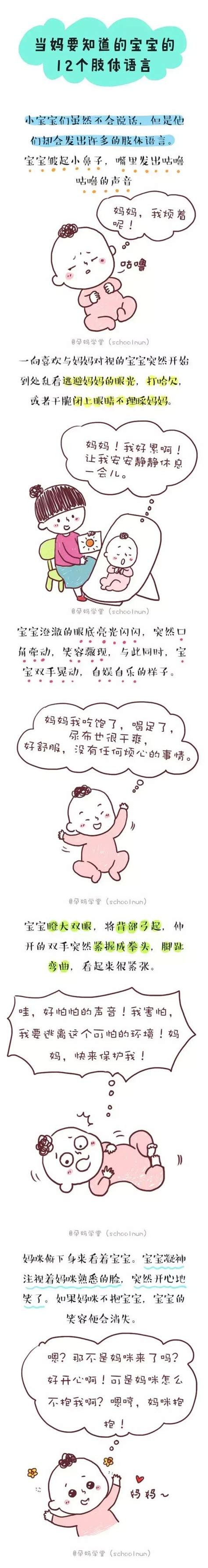 寶寶的肢體動作實際代表了他們的心裏話麻麻們都聽懂了嗎 每日頭條