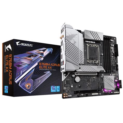 Placa Madre Gigabyte B M Aorus Elite Ax Ddr Lga Teslards