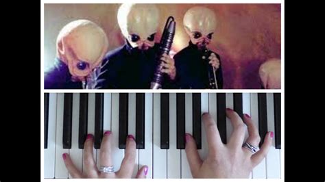 CANTINA BAND Theme From Star Wars EASY Piano Tutorial YouTube