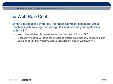Ppt Windows Azure Web Role Powerpoint Presentation Free Download