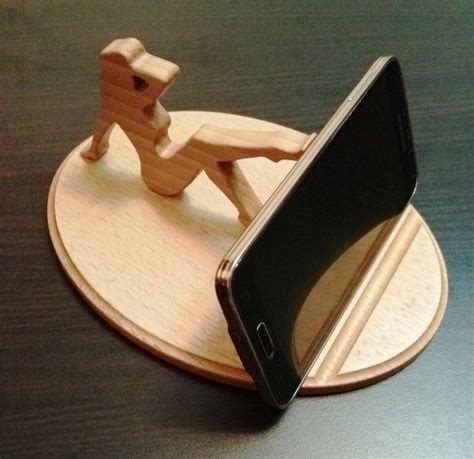 Wooden Phone Holder Lady Wooden Phone Stand Artesanato Em Madeira