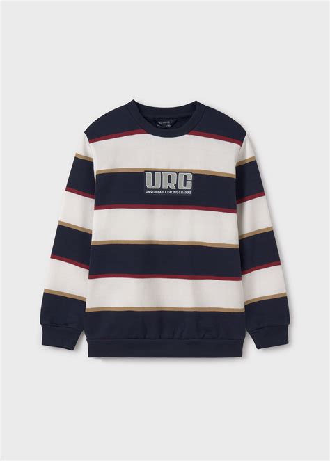 Boy Striped Jumper Navy Blue Mayoral