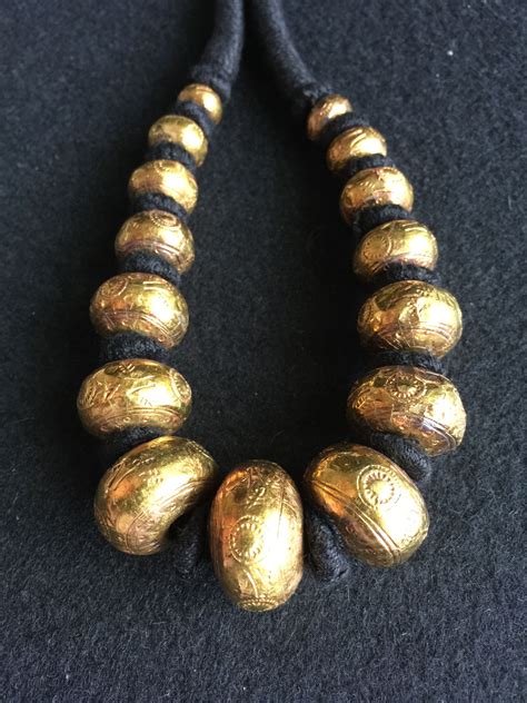 Ancient Beads From India Ancient Jewelry Gold Jewelry Fashion