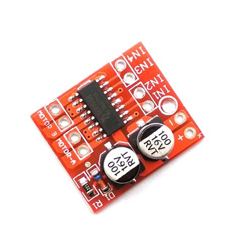 2 Dc Motor Drive Module Reversing Pwm Speed Dual H Bridge Stepper Motor
