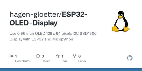 GitHub Hagen Gloetter ESP32 OLED Display Use 0 96 Inch OLED 128 X 64