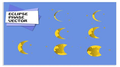 Premium Vector Eclipse Phase Vector