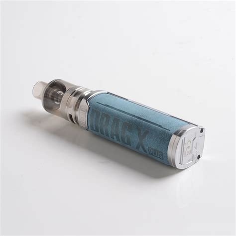 Buy Authentic Voopoo Drag X Plus Pod Mod Tpp Tank Kit Prussian Blue