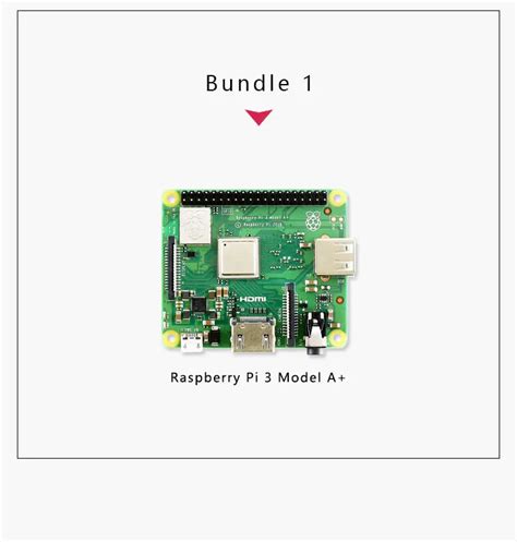 Rpi 3a Plus Board Raspberry Pi 3 Modèle A Plus 4 Cœurs Cpu 512 Mo