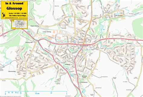 Glossop Street Map