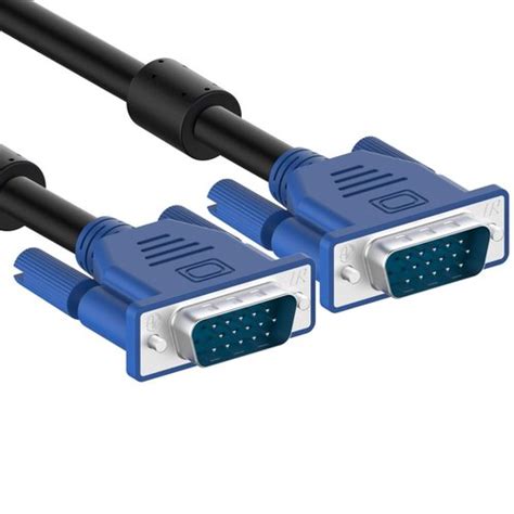 10 Meter 15pin Male To Male High Quality Vga Cable Lead For Pc Monitor