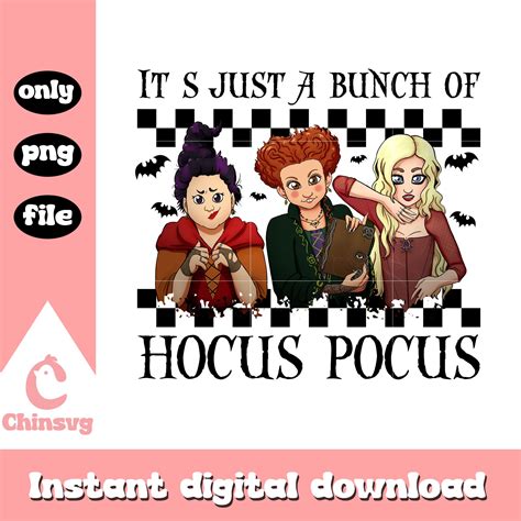 A Bunch Of Hocus Pocus Halloween Png Sanderson Sisters Cartoon Png