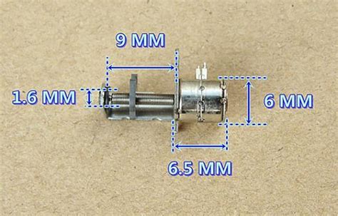 Mm Japan Faset Leder Mikro Trinmotor Arduinotech